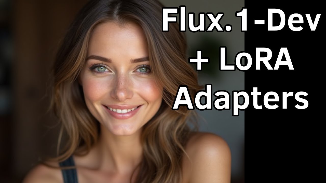 Flux-1 (Dev) - Photorealistic Image Generation | LoRA adapter(s), Tutorial on Google Colab - YouTube