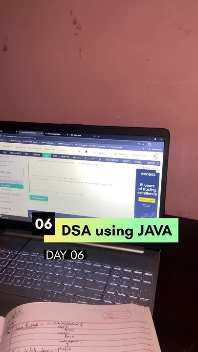 Day 6 JAVA #motivation #java #dsa #fullstack #college #shorts #datastructures - YouTube