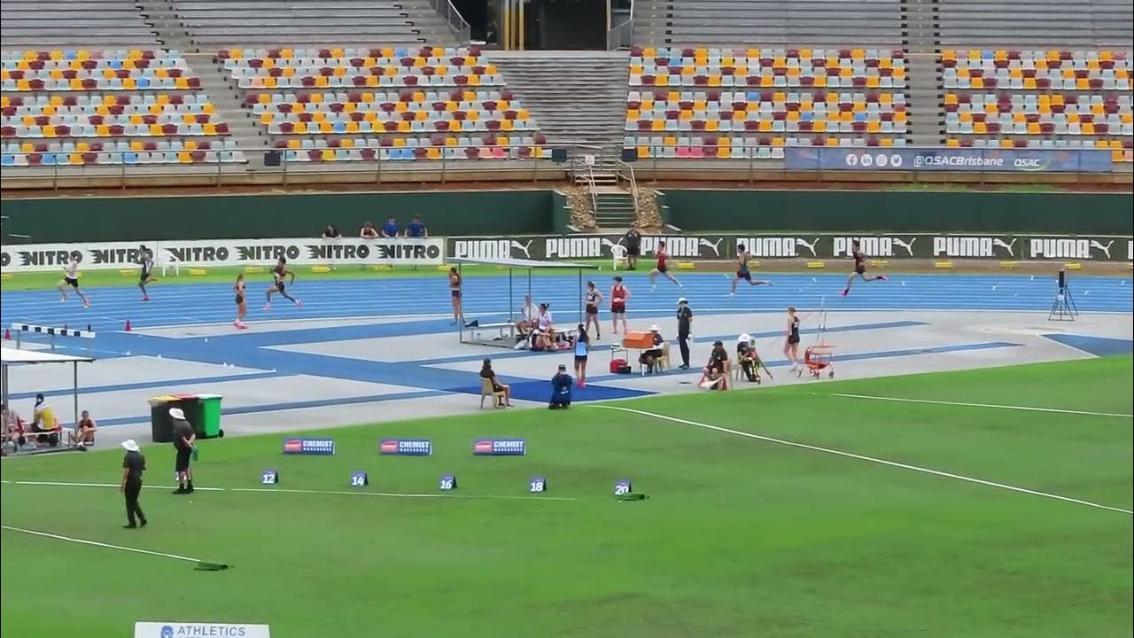 T/F2. 400m U18 Men, Chemist Warehouse National All Schools Challenge, QSAC 9 December 2024 - YouTube