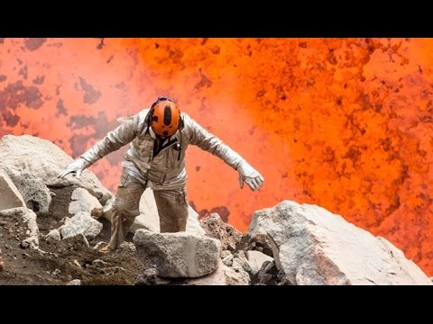 Spectacular new video of Benbow lava lake eruptions Ambrym Vanuatu ...