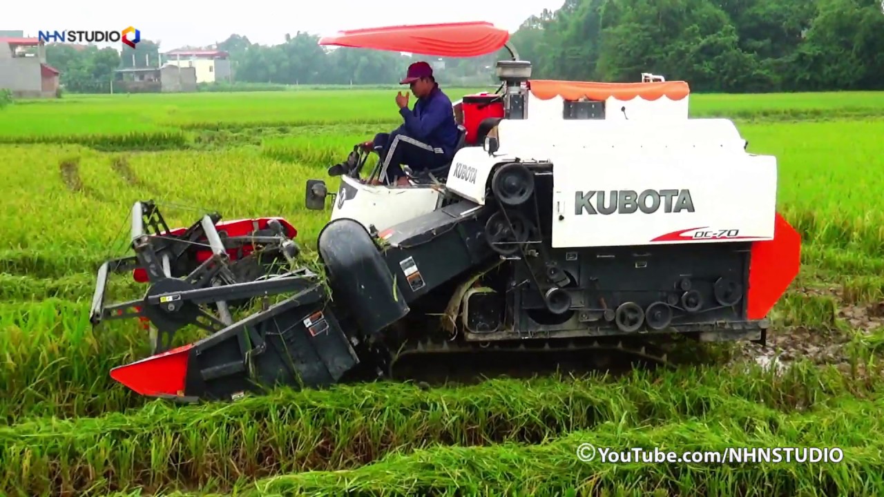 KUBOTA DC 70 chạy cực nhanh/ Vietnamese tractors - KUBOTA DC 70 runs ...