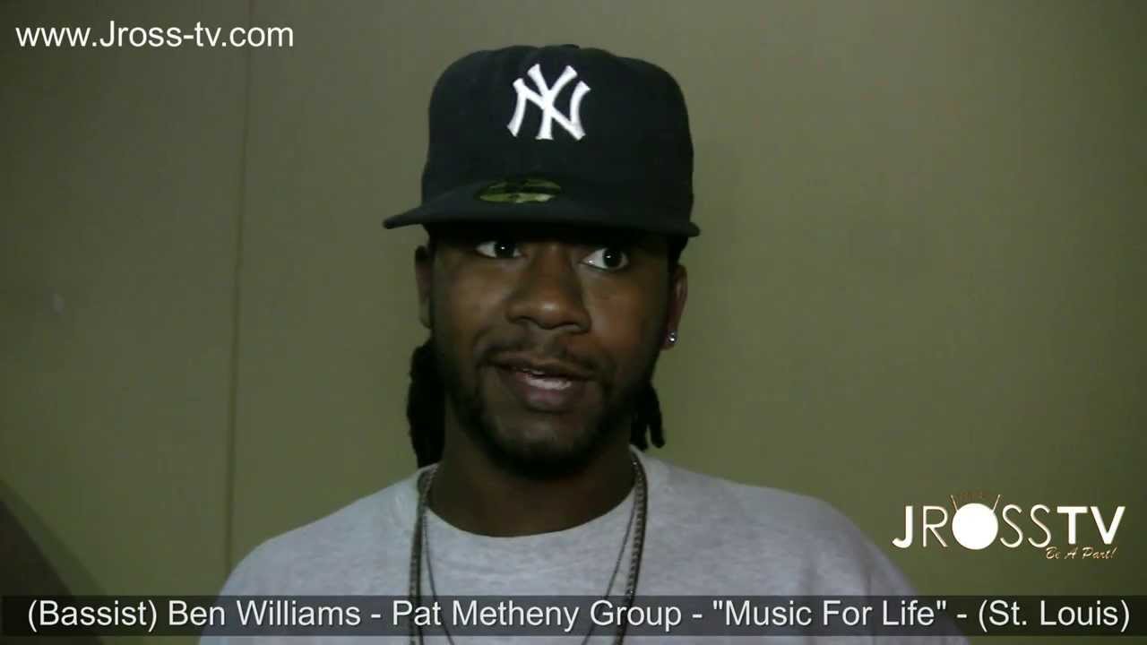 James Ross @ (Bassist) Ben Willams - "Pat Metheny Group" - www.Jross-tv ...