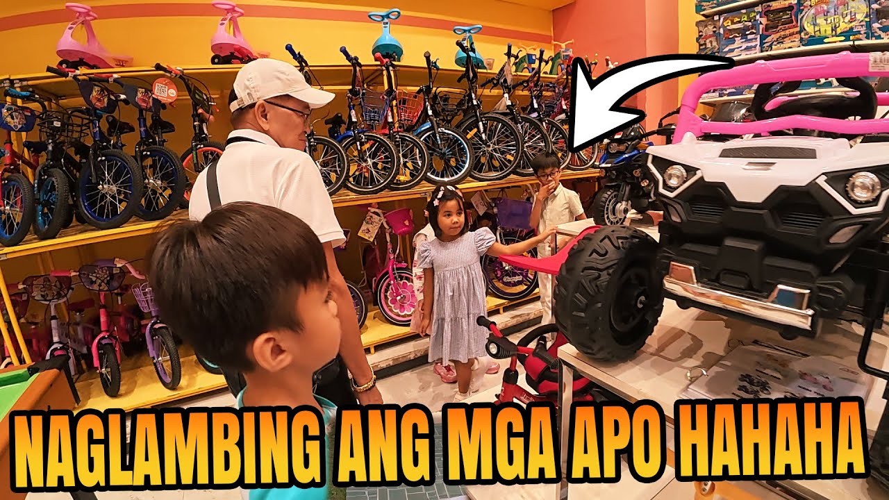 Naglambing Ang Mga Apo Sa Lolo | Ang Kulit! - YouTube