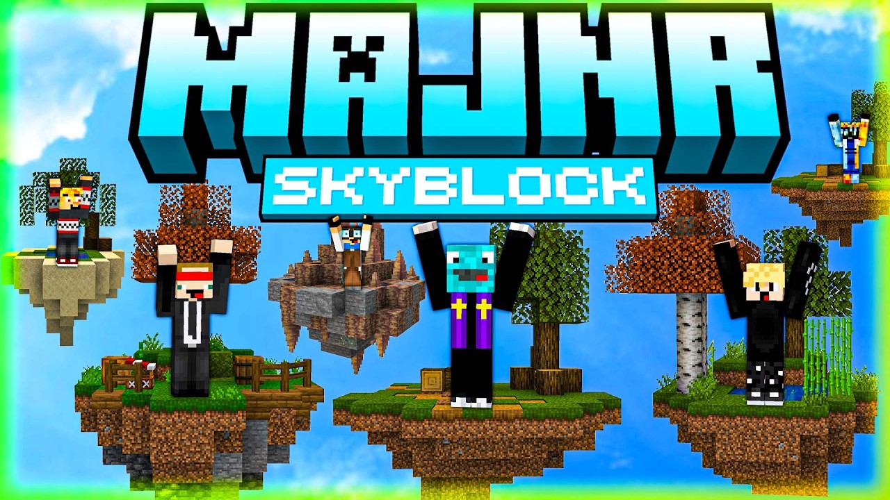 NOVÝ MAJNR SKYBLOCK! | Morry&@BoTmAnGOD&@GEJMR&@JakubDestro&@marwex99 ...