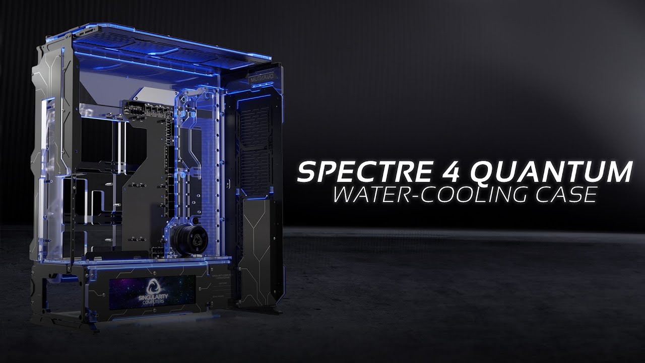 Introducing Spectre 4 Quantum Water-cooling Case - YouTube