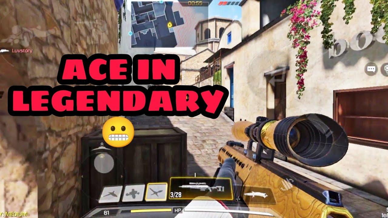 How many times do I press SCOPE-IN button in this ACE | #codmobile - YouTube