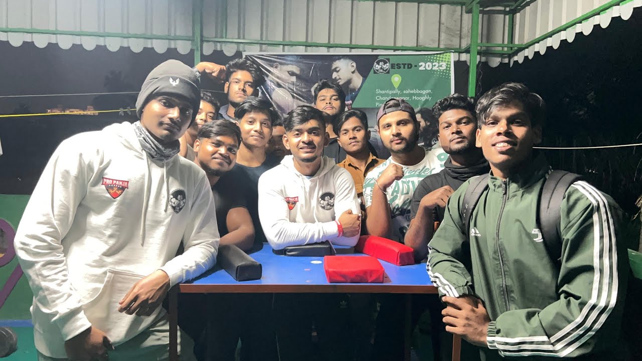 TEAM CGR X TEAM SINGUR ARMWRESTLING - YouTube