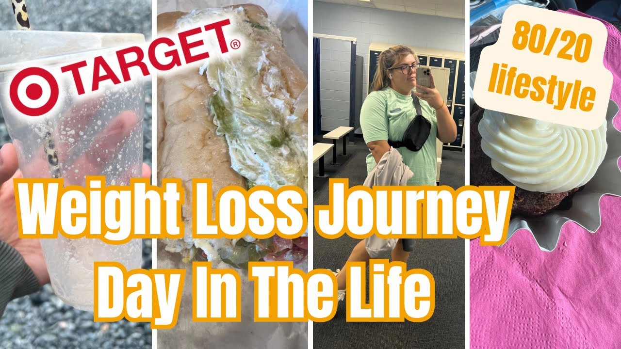 Weight Loss Journey ~ REALISTIC Day In The Life + TARGET Haul - YouTube