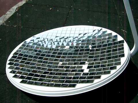 DIY solar dish -將衛星天線改裝成拋物面太陽能烤肉裝置--Adion蝦蝦科學小教室 - YouTube