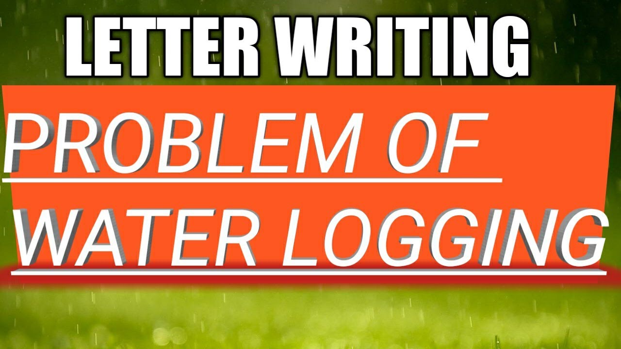 write a letter from frobleme of water water logging #facts #shorts # ...