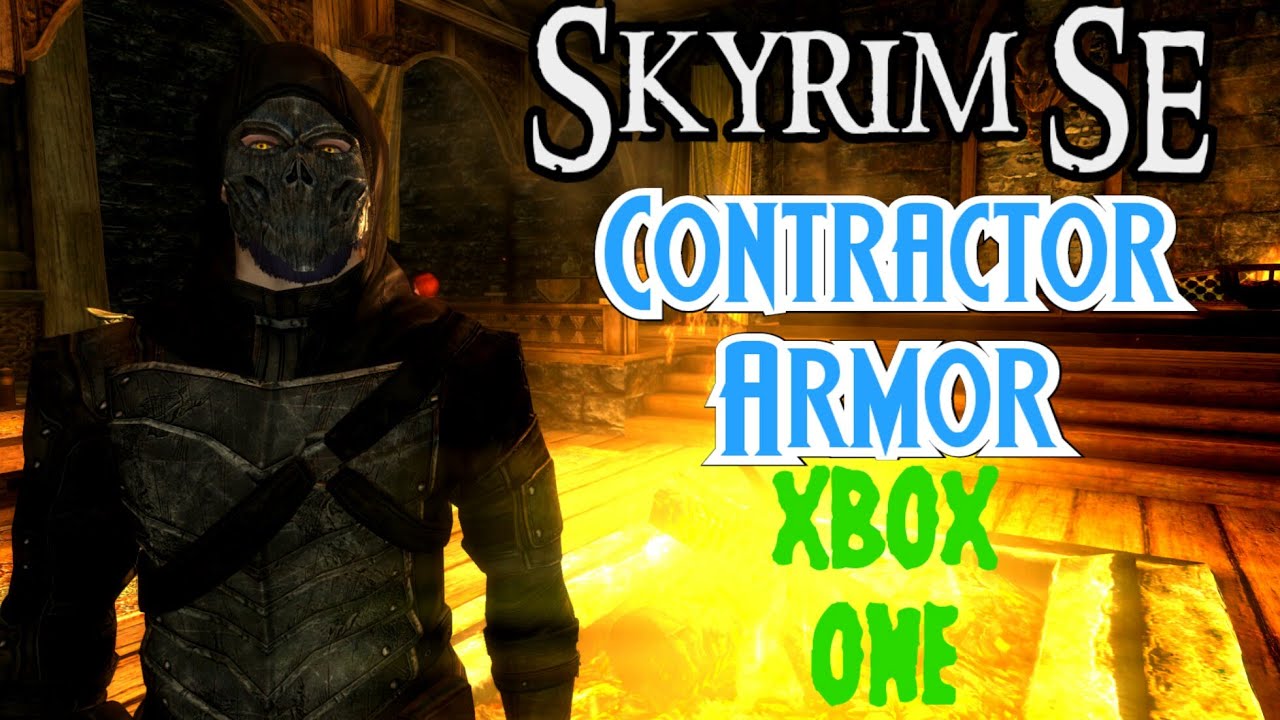 Skyrim SE - Mod - Contractor Armor - YouTube