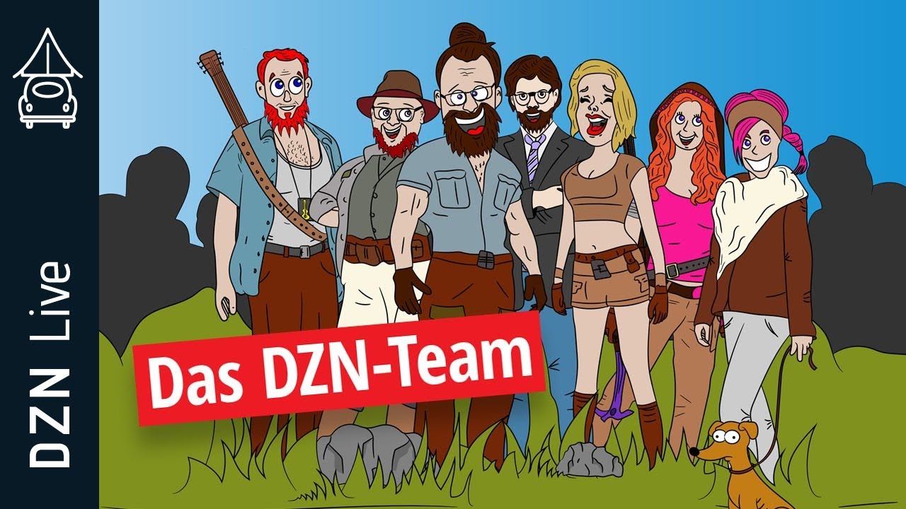 DZN Live! Das DZN-Team - YouTube
