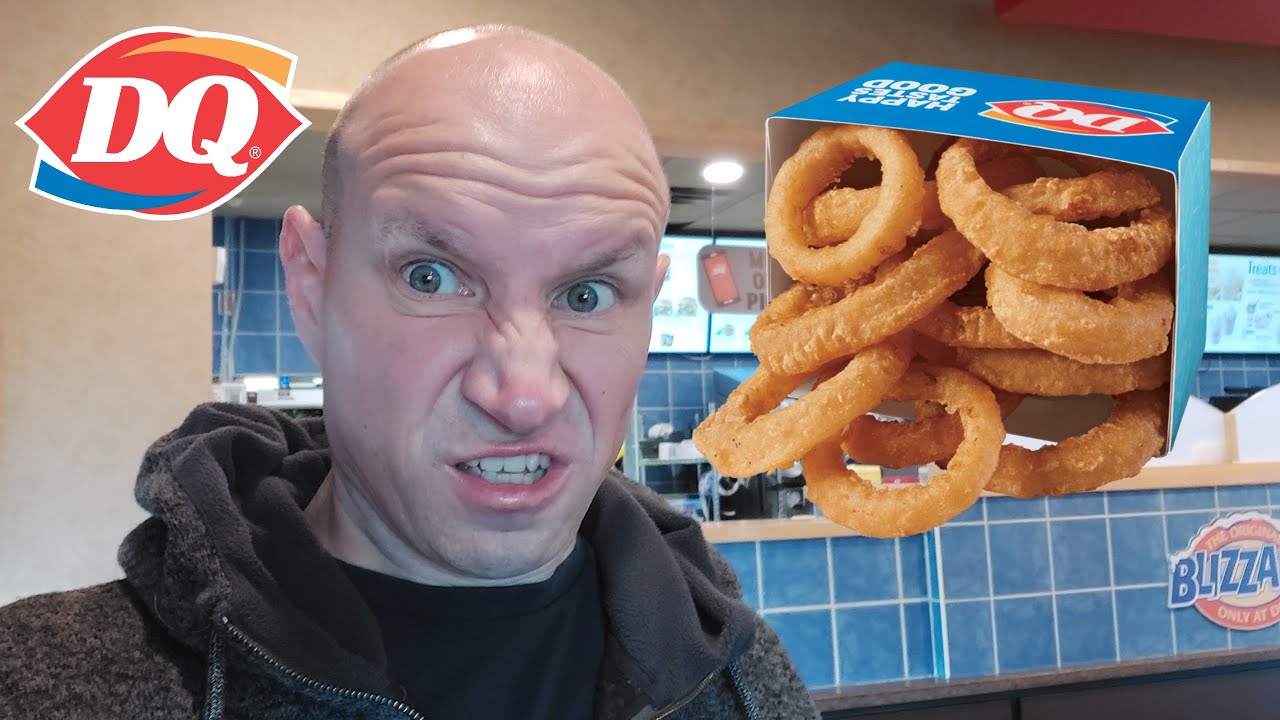 Dairy Queen's Onion Rings! ($2.00 coupon) - YouTube