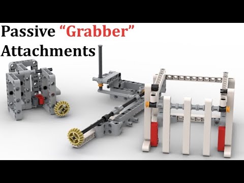 4 levels of "Grabber" Attachments for FLL - YouTube