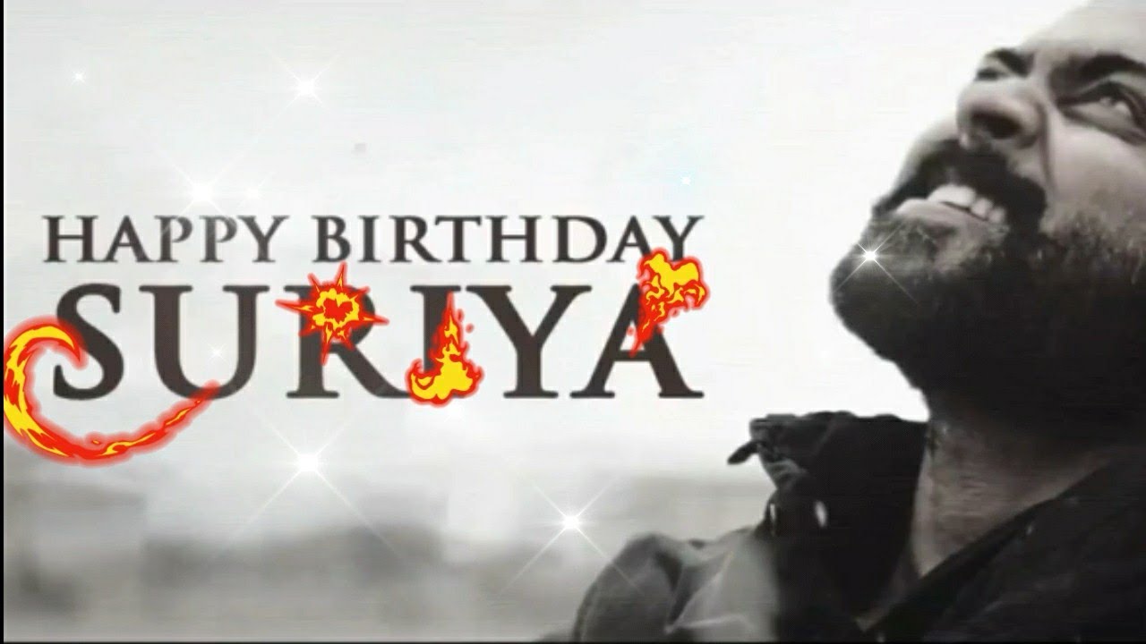 || actor surya special birthday status || #mini mashup #happy birthday ...