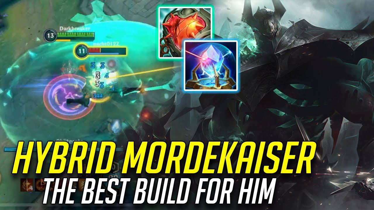 WILD RIFT MORDEKAISER BROKEN BUILD HUEHUEHUEHUEHUEHUEHUE - YouTube