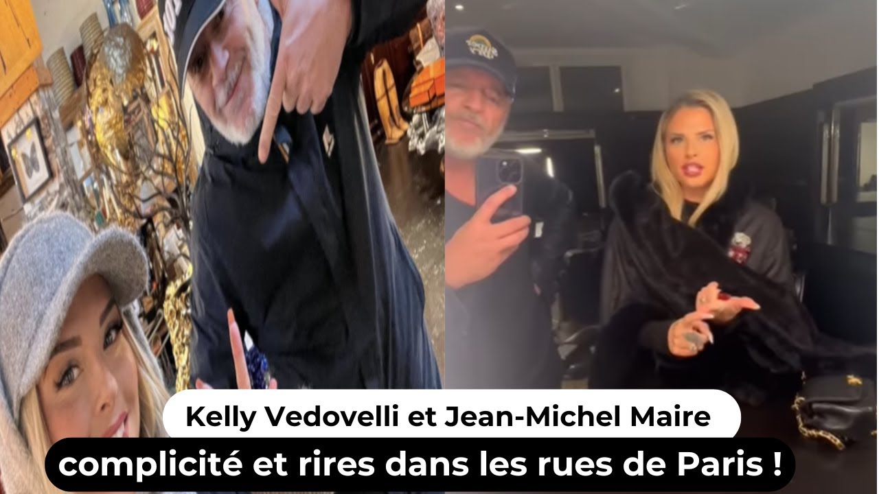Kelly Vedovelli et Jean-Michel Maire : complicité et rires dans les ...