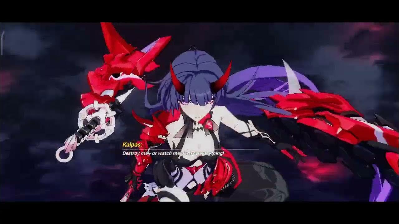 Herrscher of Thunder Mei VS FlameChaser Kalpas - Elysian Realm Honkai Impact 3 - YouTube