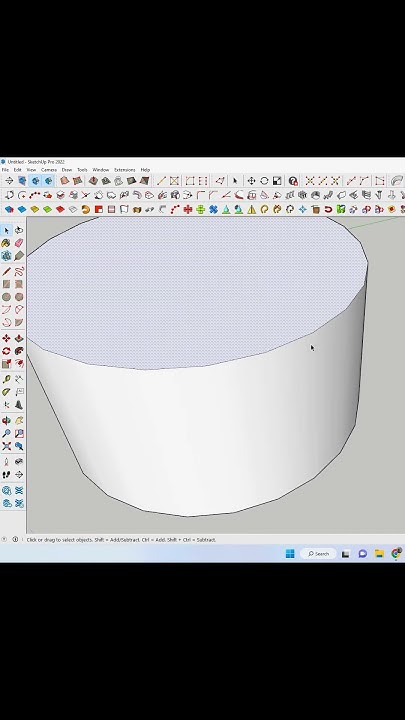 Sketchup 2022 || Anti-aliasing-trick-when-drawing-circles-in-sketchup - YouTube