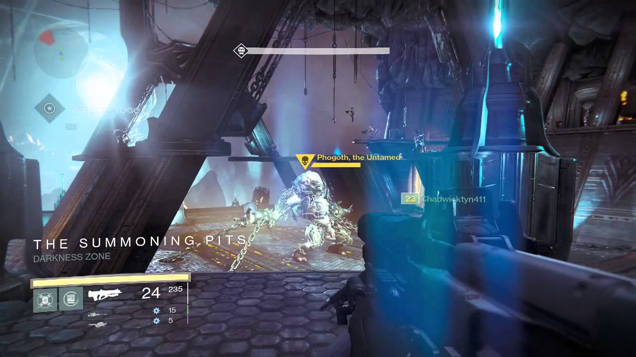 Destiny Gameplay Review PS4/Xbox One Strike Mission - YouTube