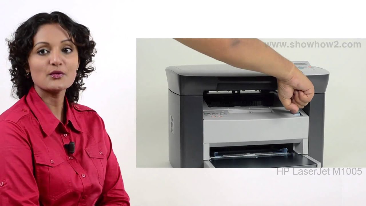 HP Laserjet M1005 - Removing Cartridges - Preview - YouTube