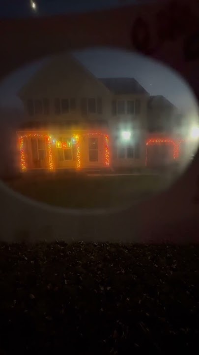 CRAZY CHRISTMAS LIGHT EFFECT - YouTube