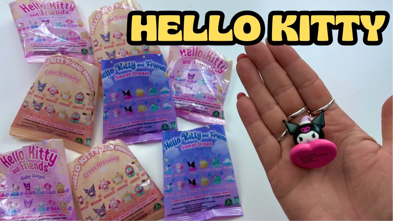SURPRISE BAG HELLO KITTY AND FRIENDS - YouTube