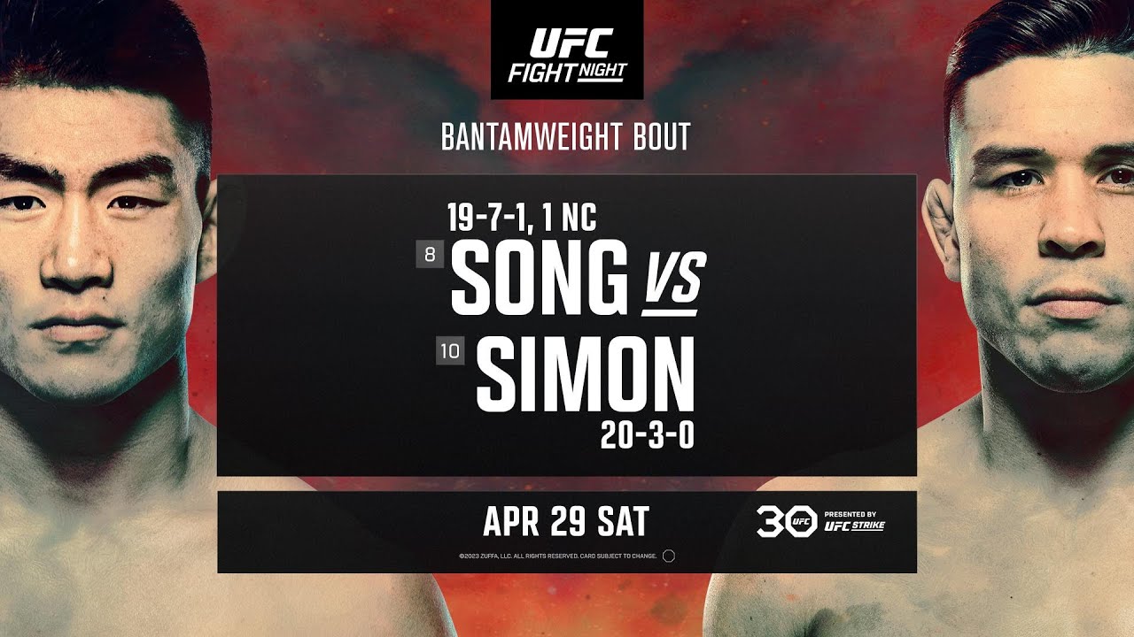 UFC Fight Night Song vs Simón Prediction - YouTube