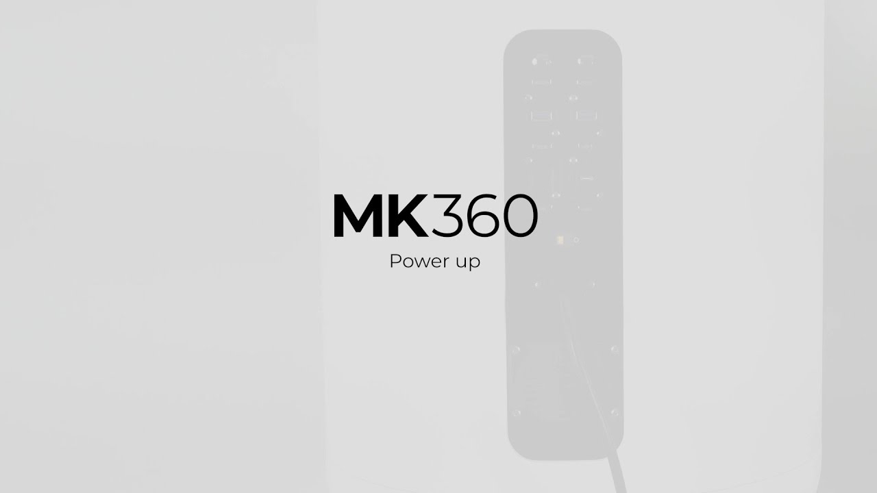 Tutorial MK360 - Power up - YouTube