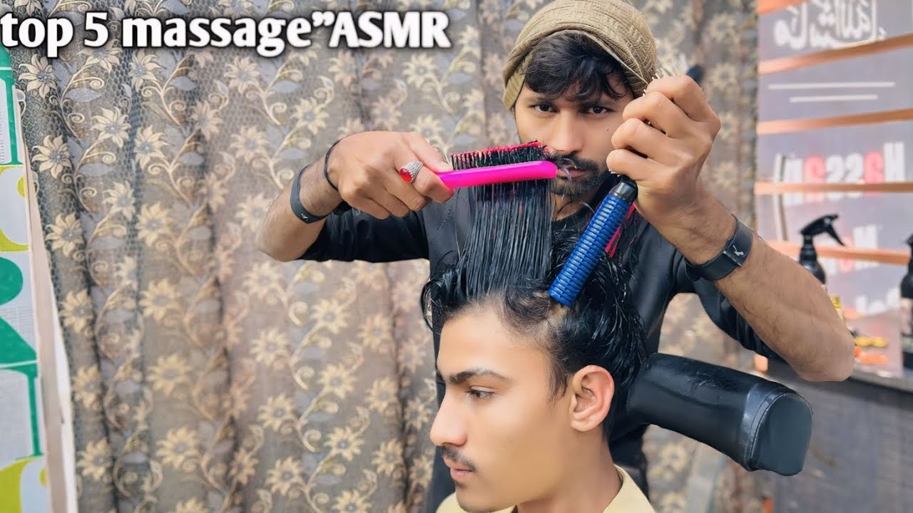 ASMR SLEEP MASSAGE Amazing Barber Massage Asmr for Sleep Relie oil head ...