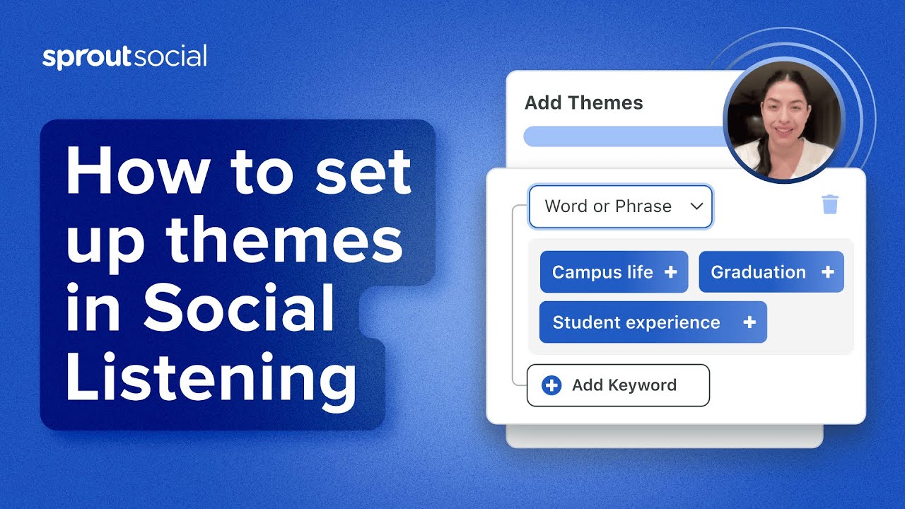 How to Set Up Themes in Sprout Social's Listening Tool - YouTube