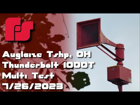 (VERY SICK) Thunderbolt 1000T - Multi Test - Auglaize Township, OH ...