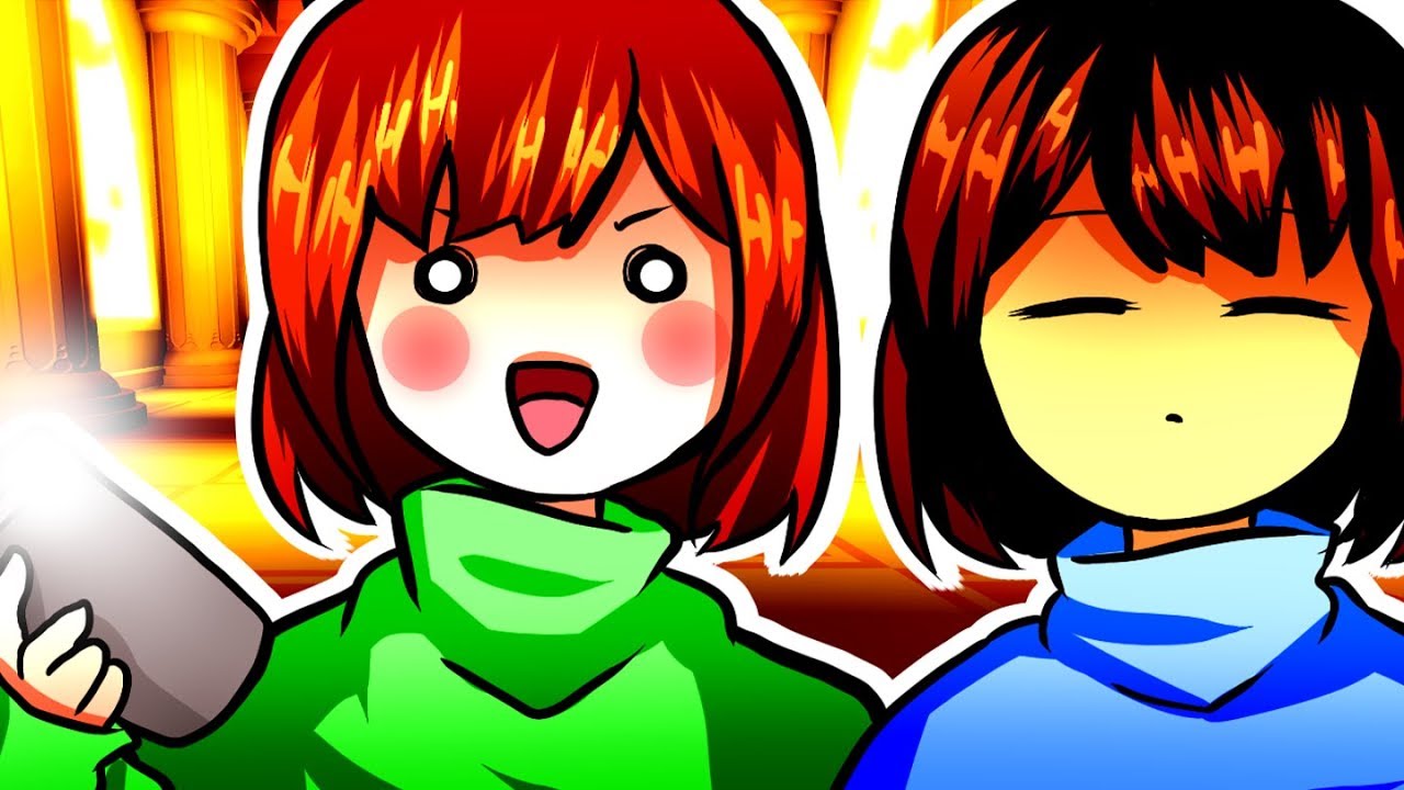 Frisk & Chara Become Celebrities! Funny Undertale AU Animation Roleplay ...
