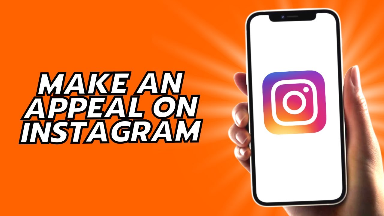 How To Make An Appeal On Instagram - YouTube