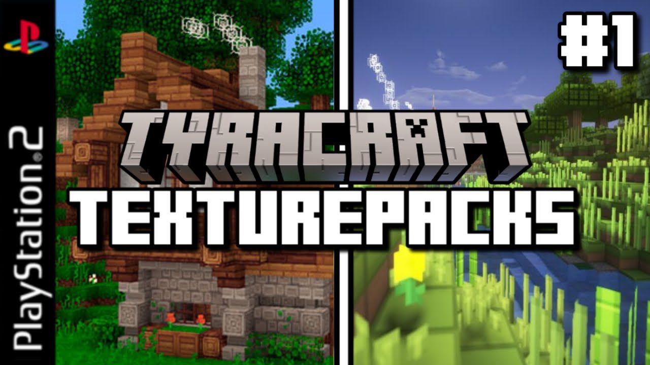 TYRACRAFT TEXTURE PACKS VOL. 1 - YouTube