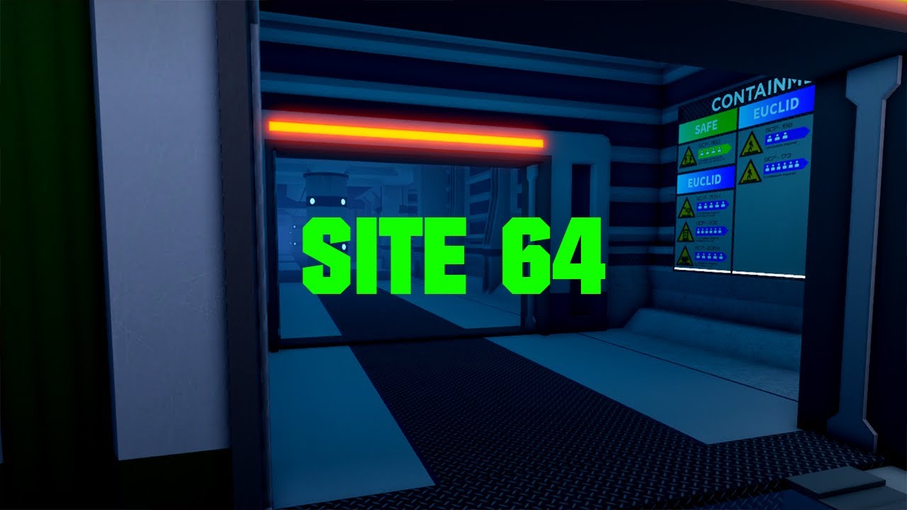 SITE 64 [A SCP: SR PARODY OF SITE 65] | Roblox - YouTube