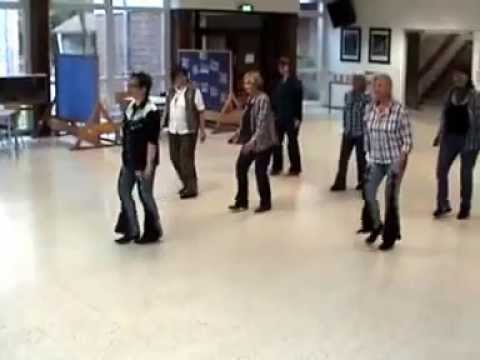 Line Dance Fiddle in the Band - YouTube