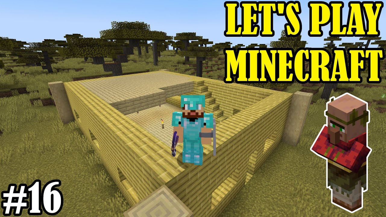 Starting A Village from Scratch - Let's Play Minecraft 1.21 Episode 16 ...