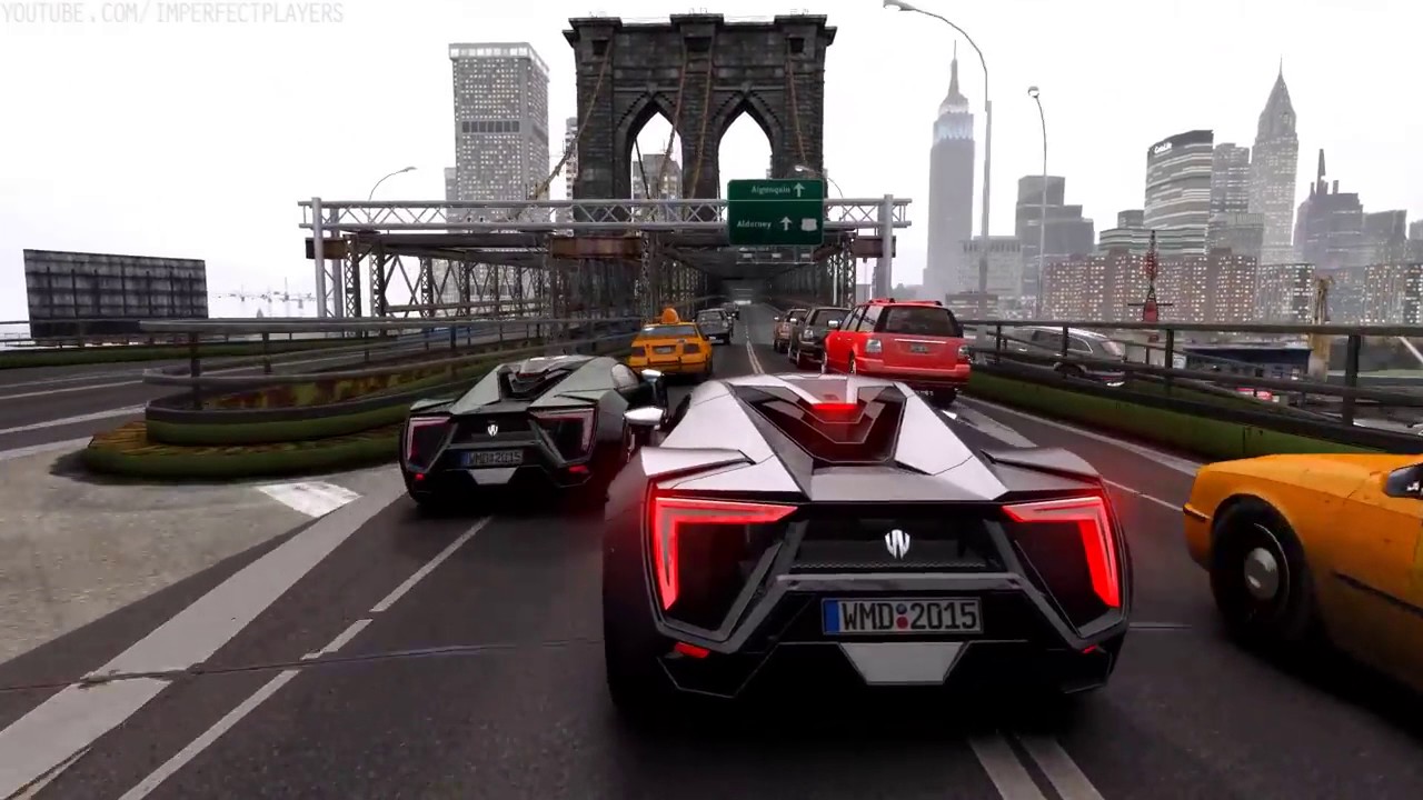 GTA 4 redux graphics mod - YouTube