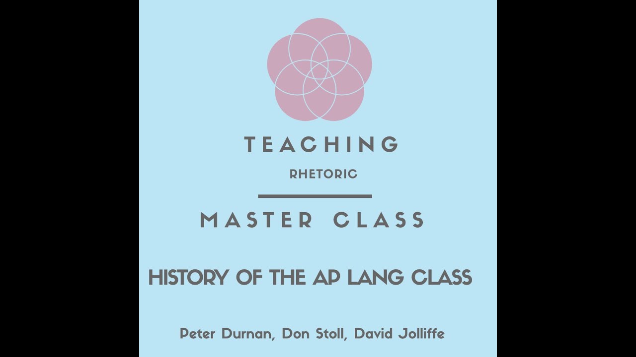 History of the AP lang class - YouTube
