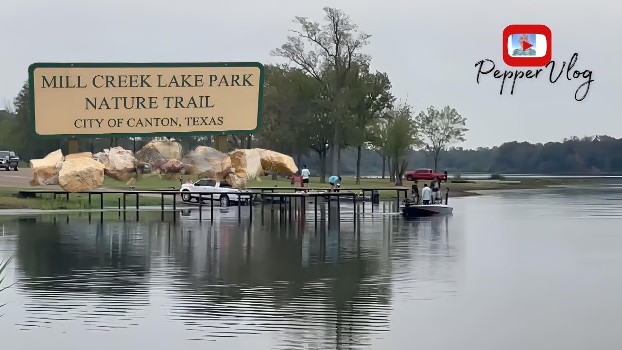 Mill Creek Lake Park Nature Trail /City of Canton, Texas USA - YouTube
