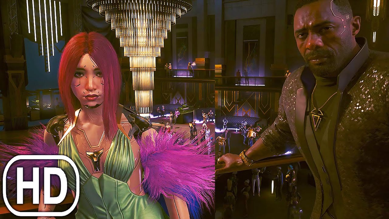 Reed & V Meet Songbird Scene - CyberPunk 2077 Phantom Liberty - YouTube