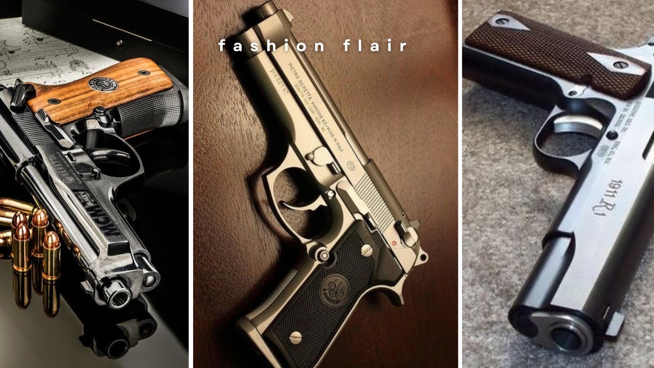 "The Pistols That Define Elegance: Luxurious Firearms for the Elite ...