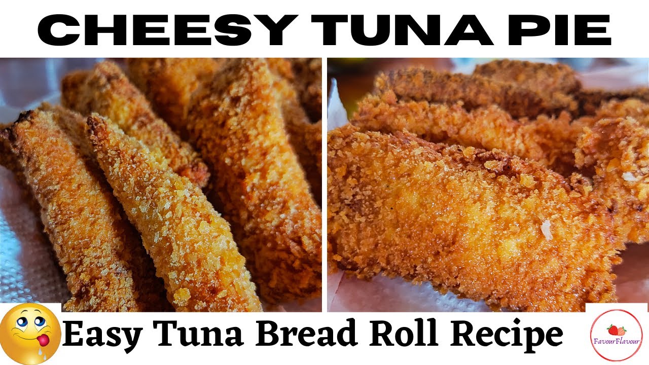 Cheesy Tuna Pie | Easy tuna Bread Roll Recipe - YouTube