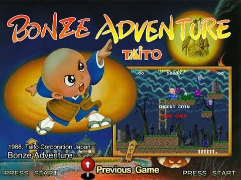 Bonze Adventure (Arcade) - YouTube