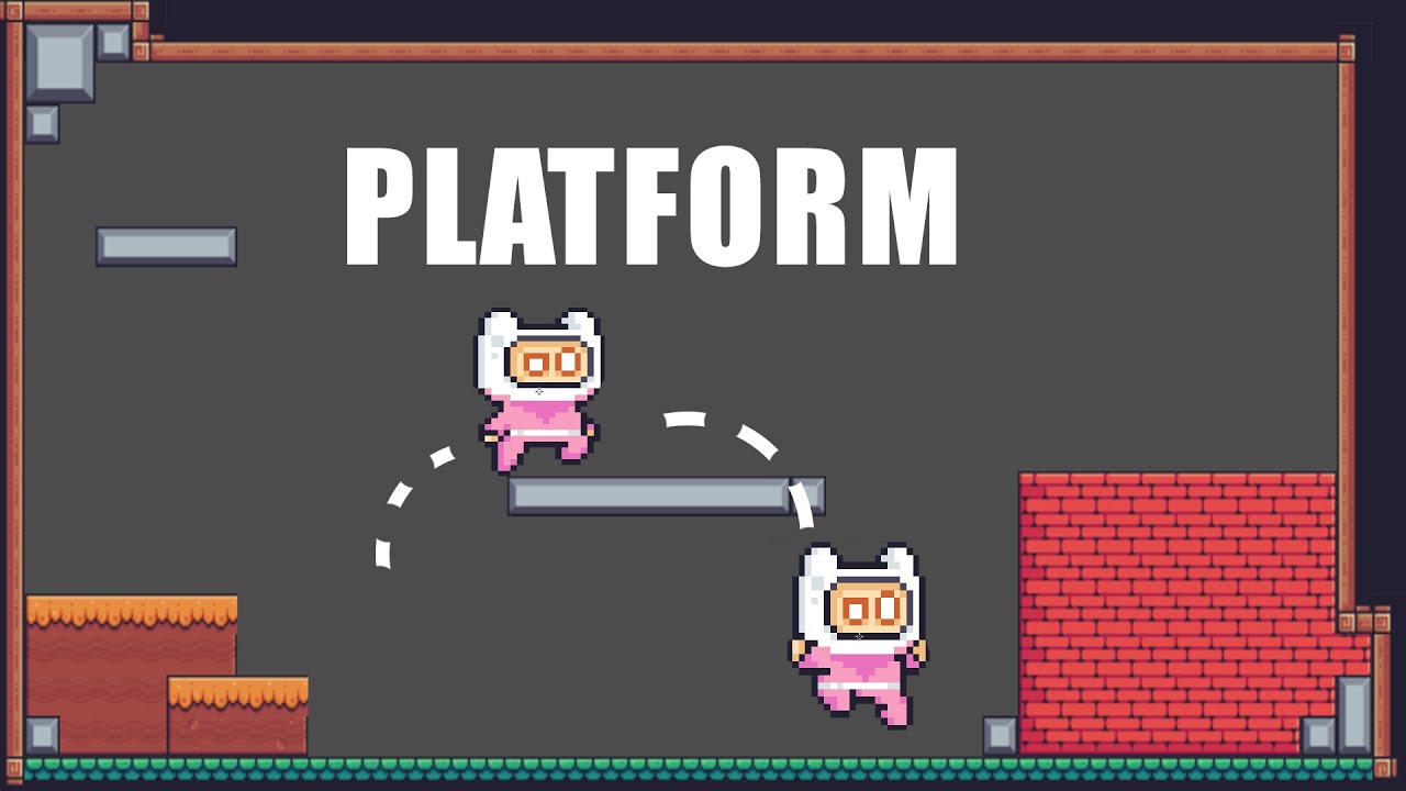 GODOT #5: PLATFORM AND DROP DOWN - YouTube