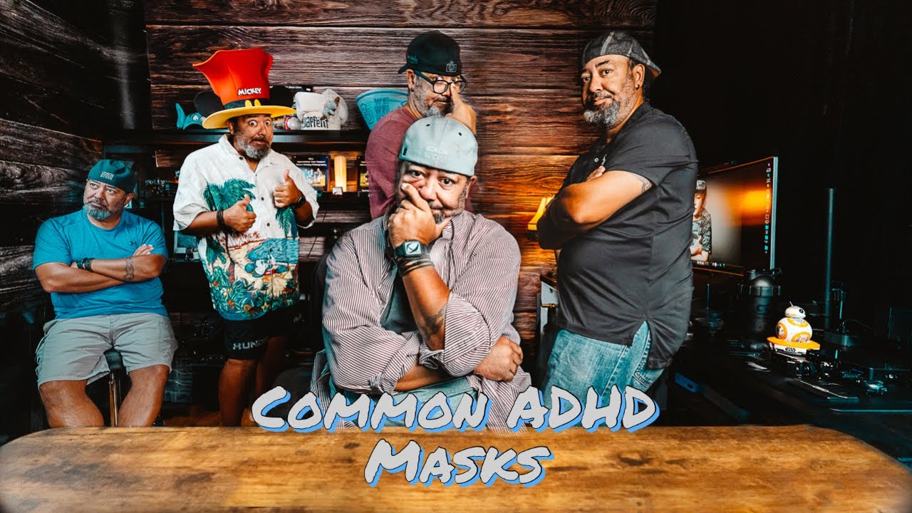 Some Common ADHD Mask... It's exhausting keeping them in line! - YouTube