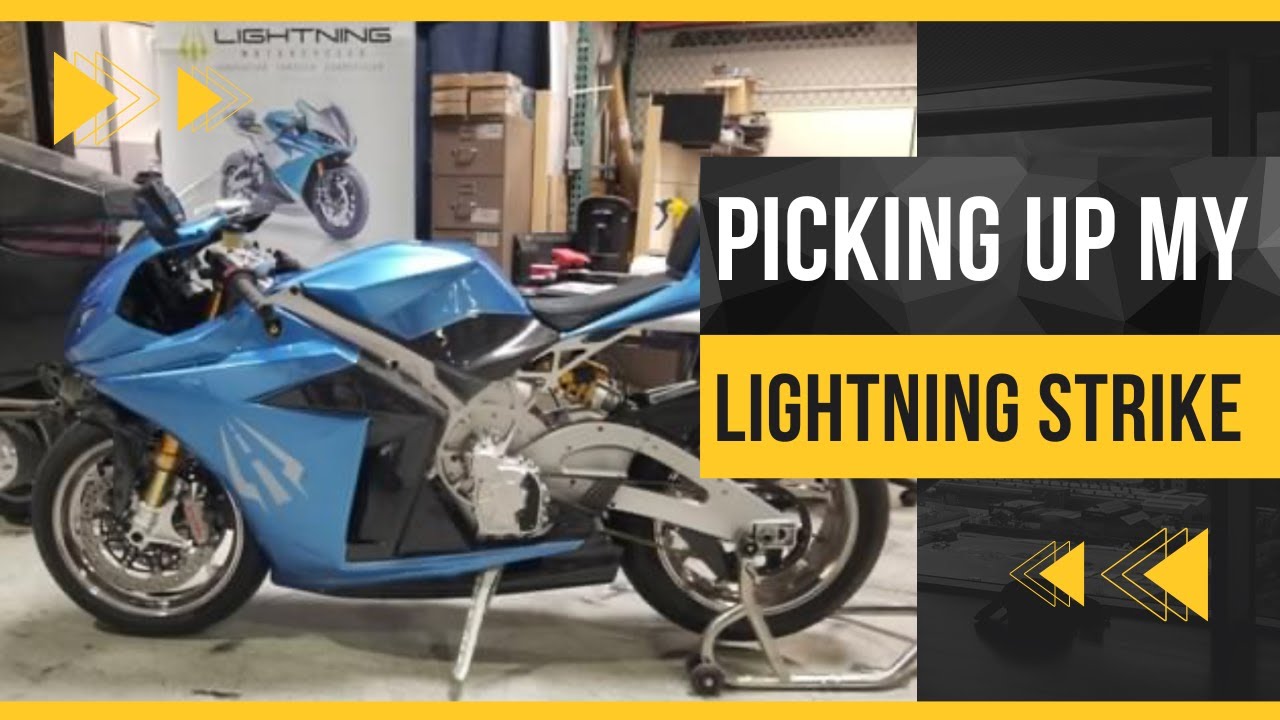 Buying a new Lightning Strike electric motorcycle! Part 2 - YouTube