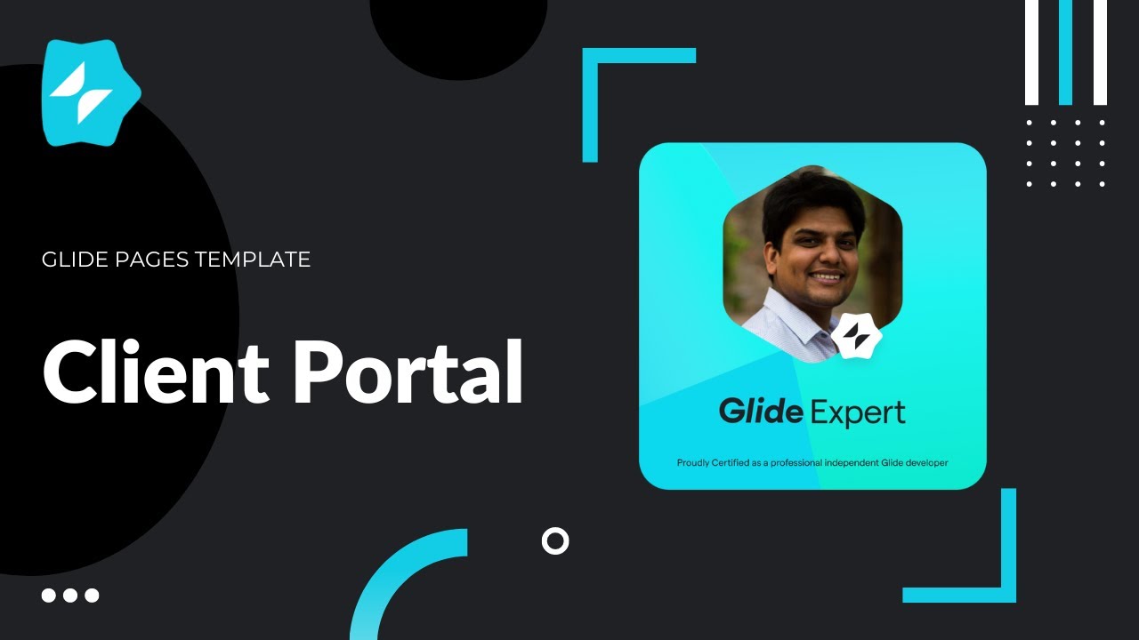 Client Portal Demo built using @glideapps Pages | Glide App Example | Glide Pages Template - YouTube