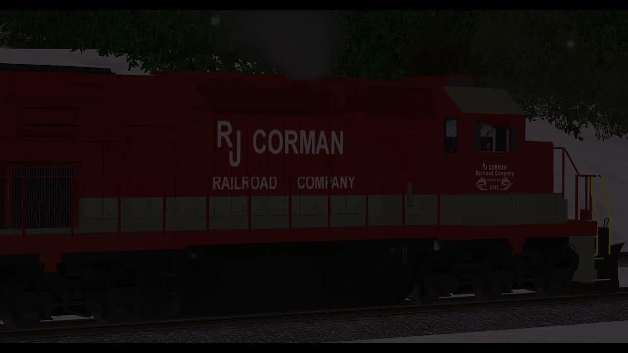TRS22 Railfanning: NS 54K-12 with RJ Corman Units - YouTube